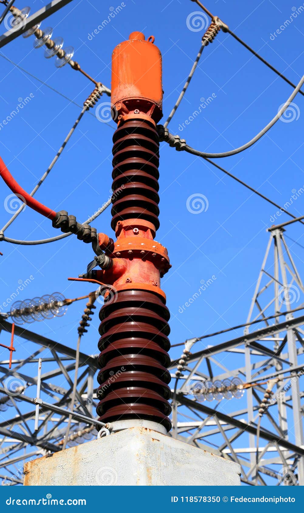 Device To Measuring the Current and Voltage of an Electric Power Stock ...