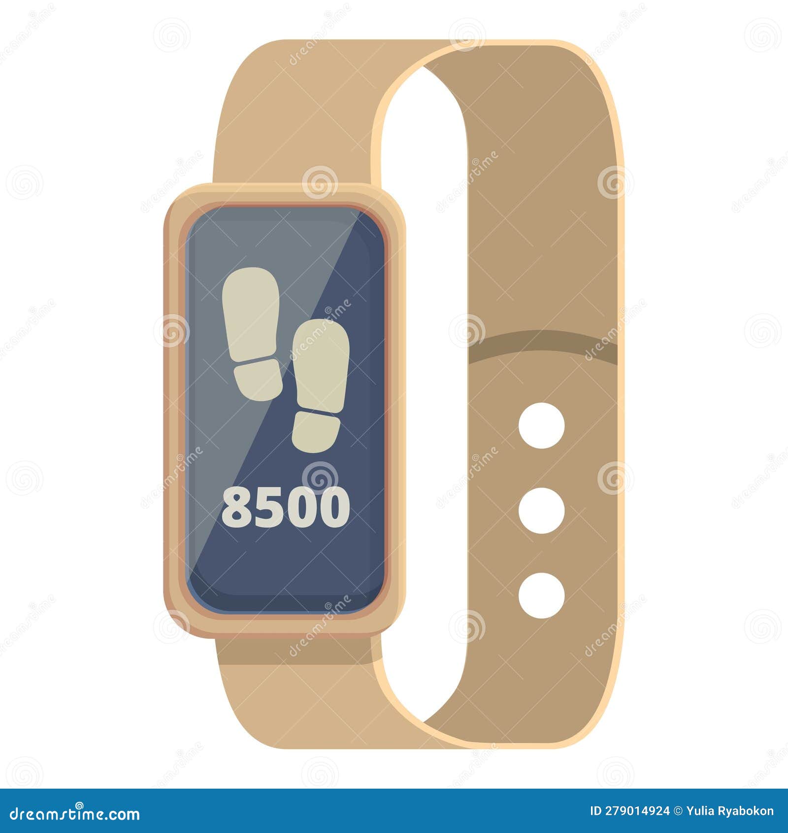 Device Tracker Icon Cartoon Vector. Sport App Stock Vector ...