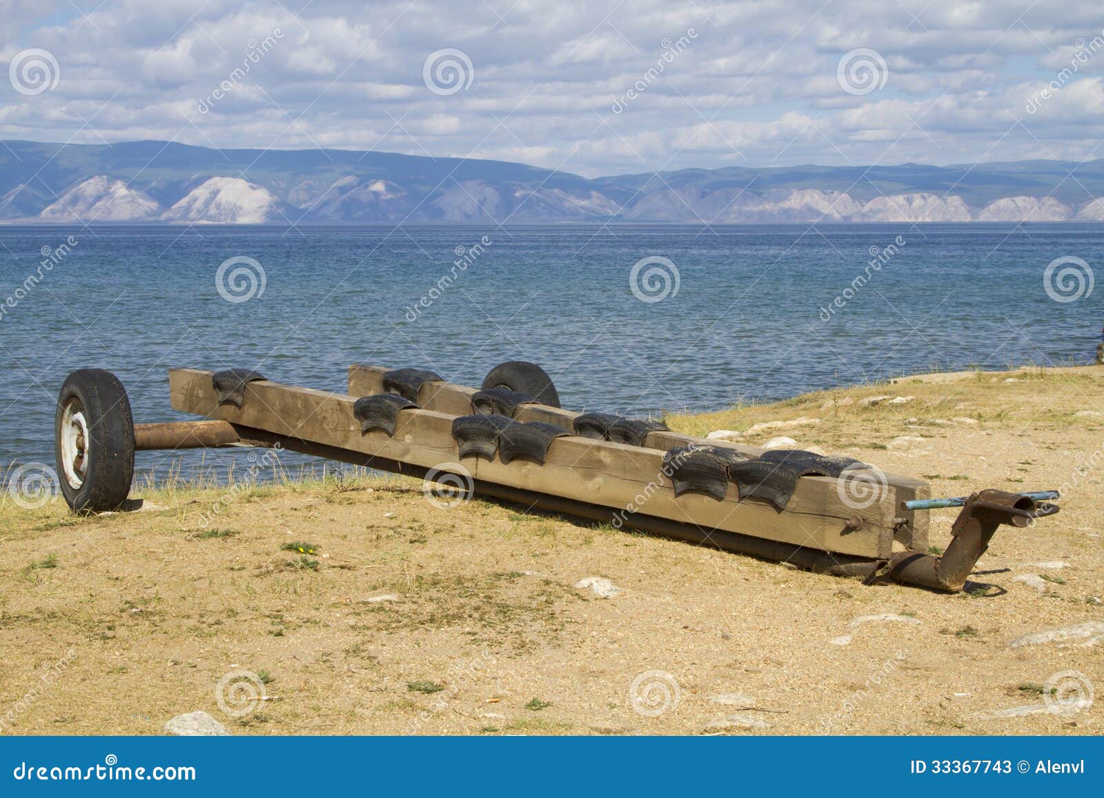 Device for the Transport of Boats Stock Image - Image of wheel ...