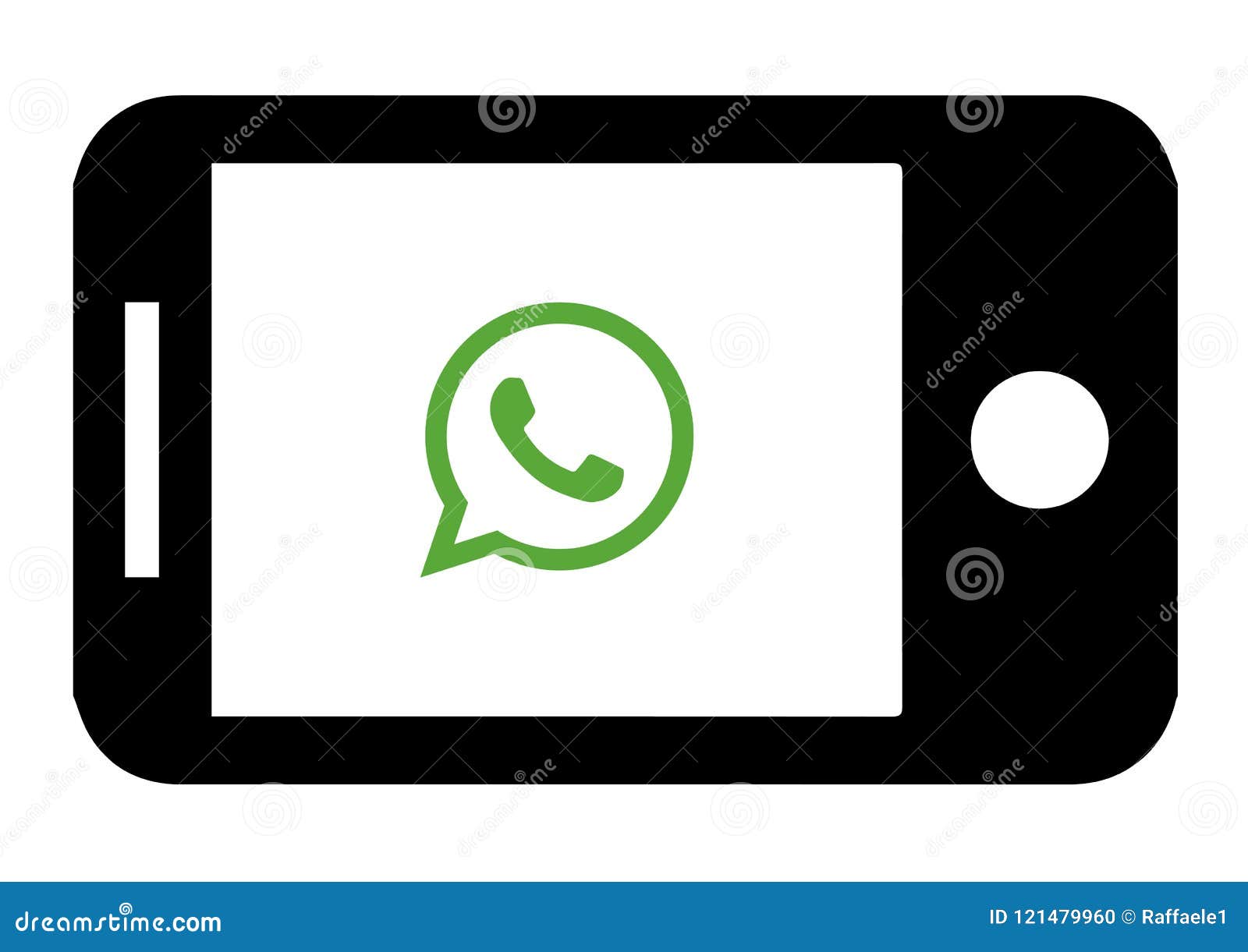 Device Whatsapp Icon Design. Audio, Graphic Editorial Image ...