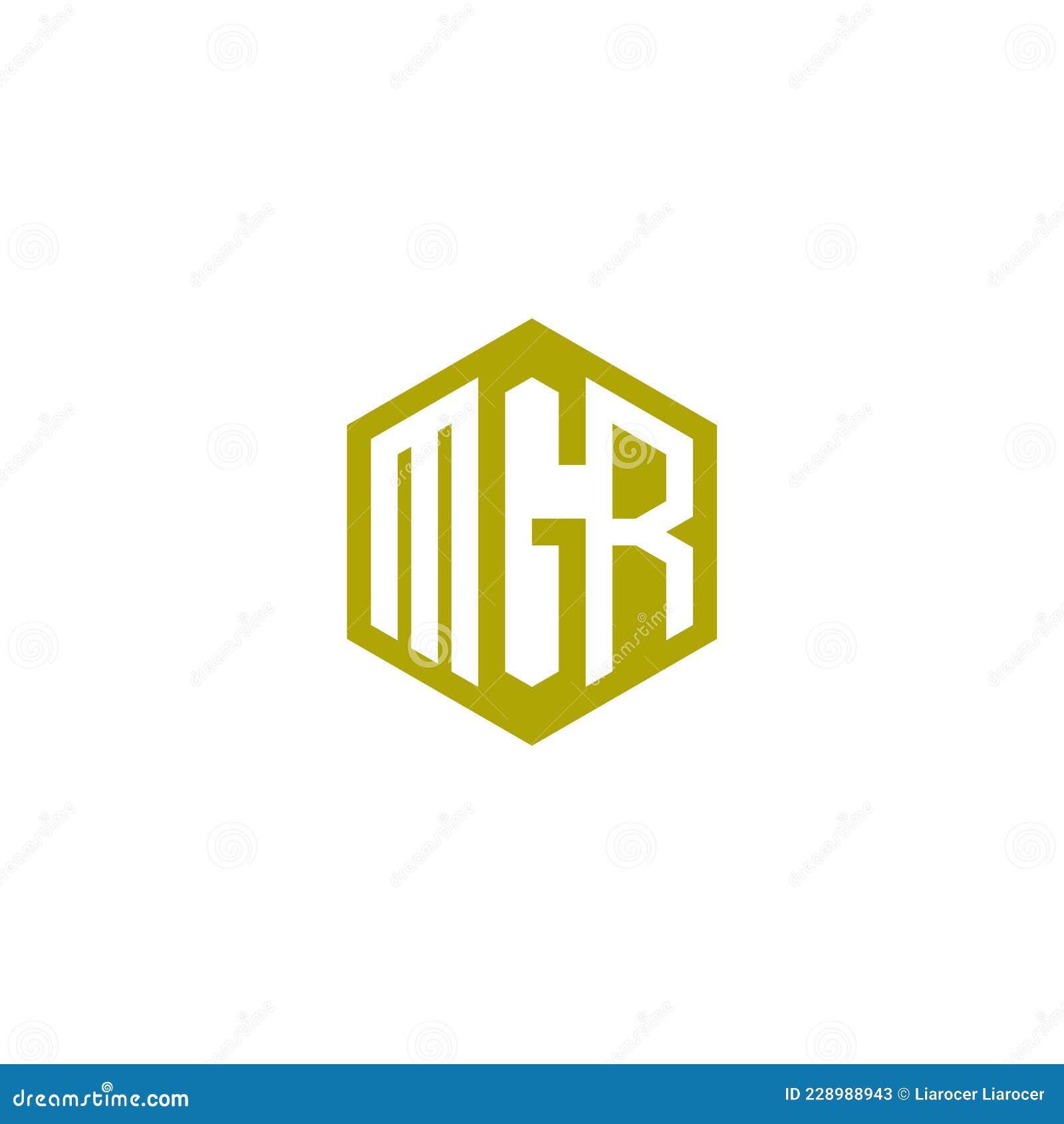 Initial Letter MGR Logo Vector Stock Vector - Illustration of alphabet ...