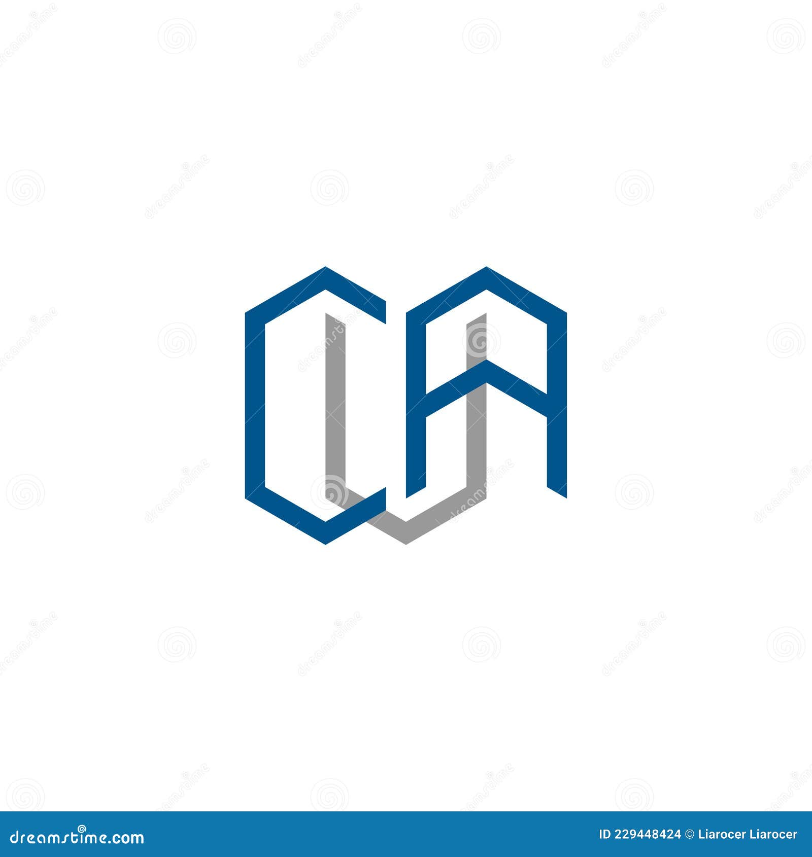 Initial Letter CVA Logo Vector Roof Stock Vector - Illustration of sign ...