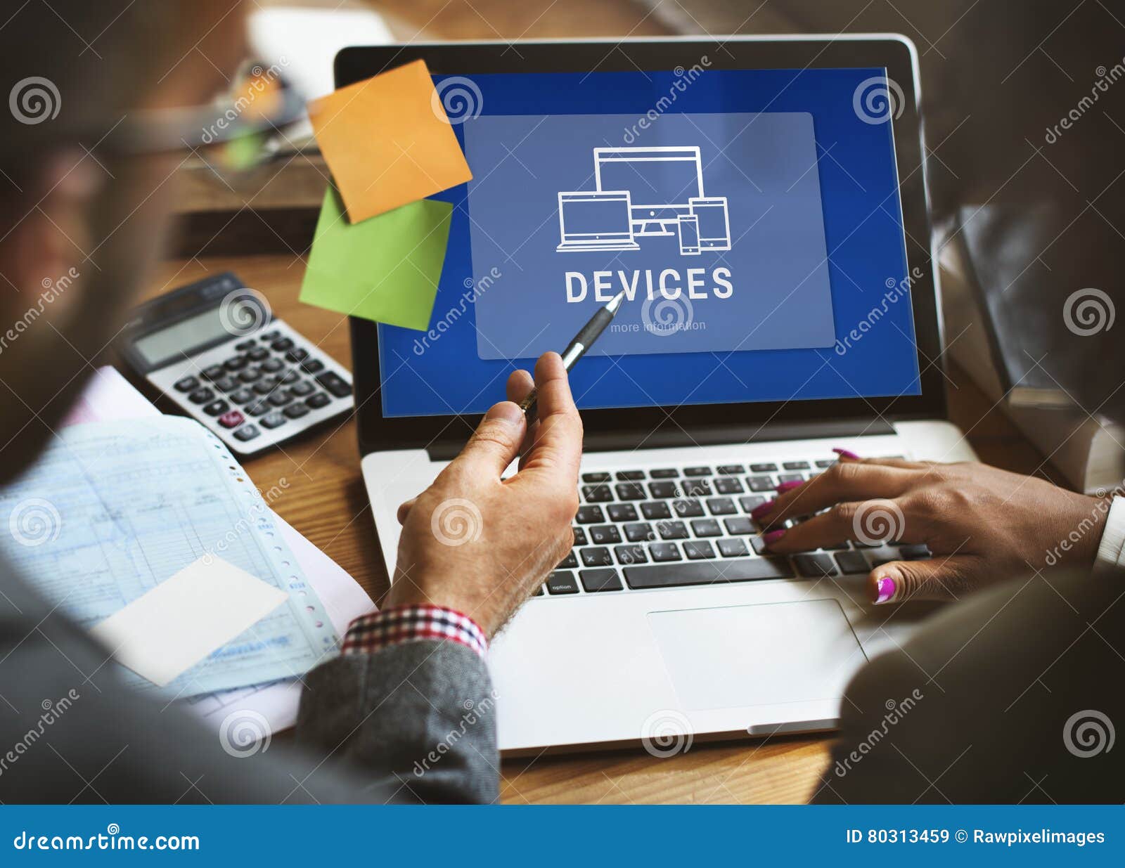 Devices Digital Design Innovation Computer Concept Stock Image - Image ...