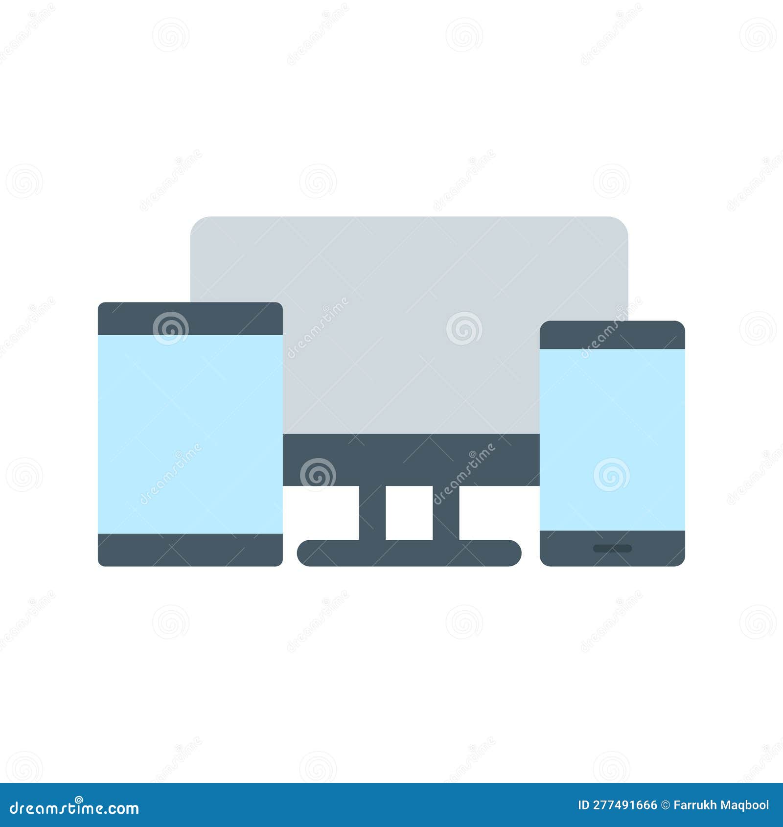 Devices icon vector image. stock vector. Illustration of concept ...