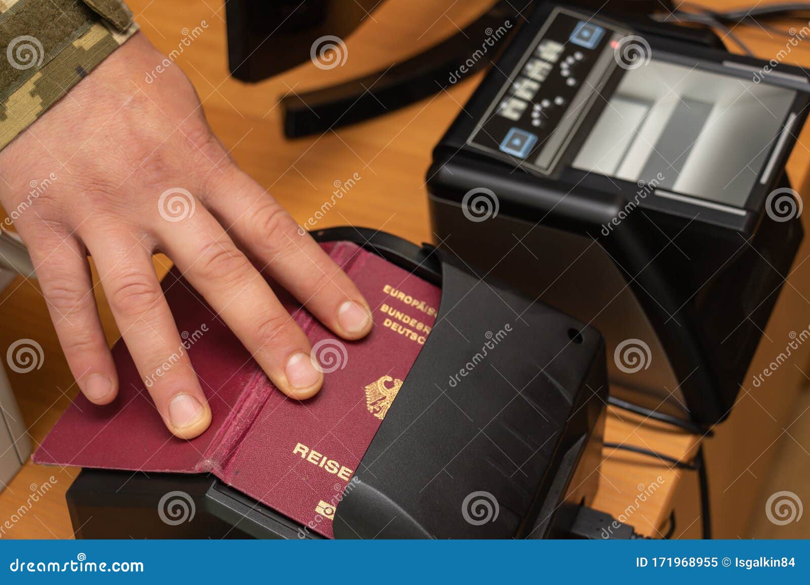Devices for Scanning Passport Documents, Fingerprinting during Border ...