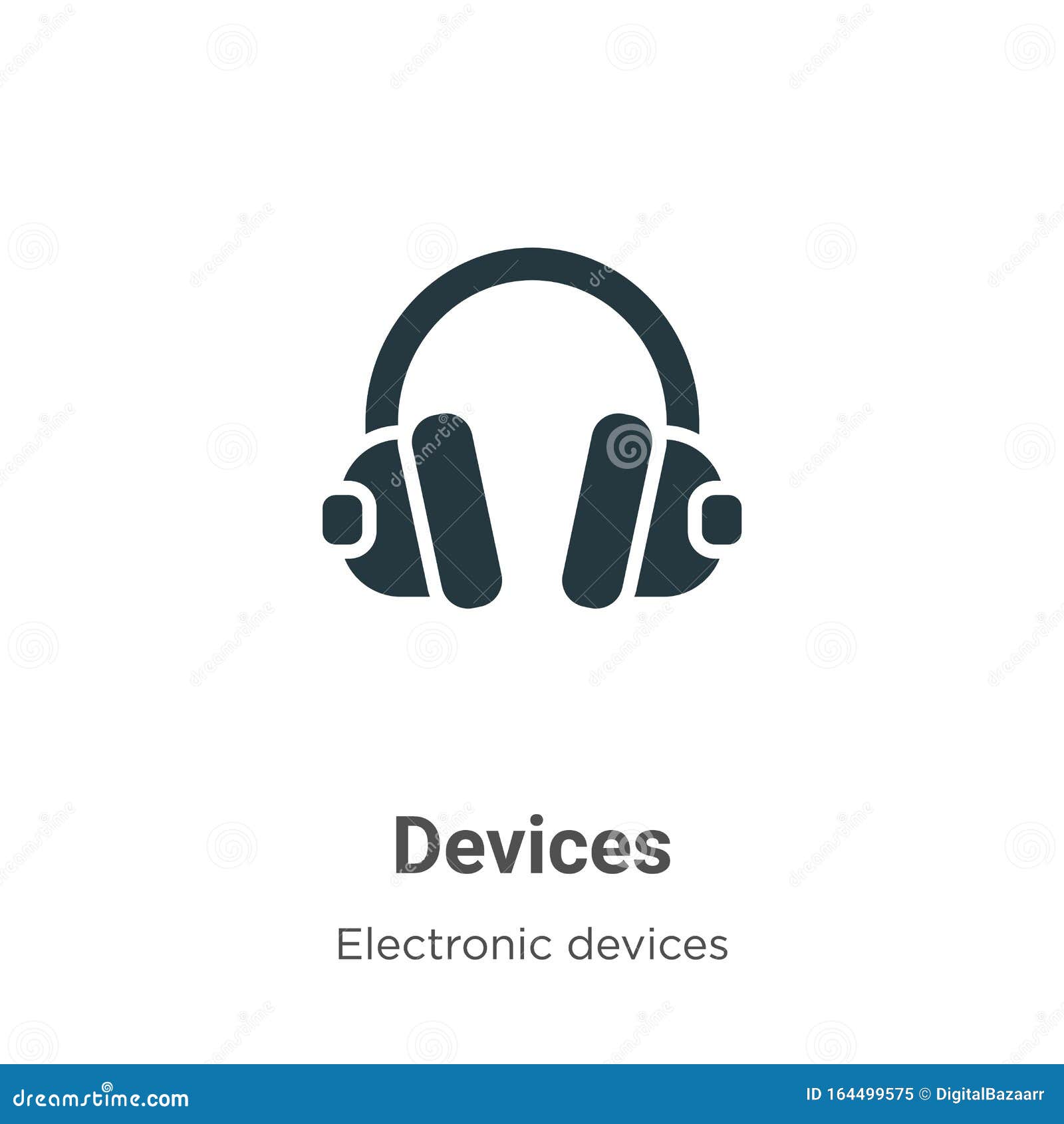 Devices Vector Icon on White Background. Flat Vector Devices Icon ...