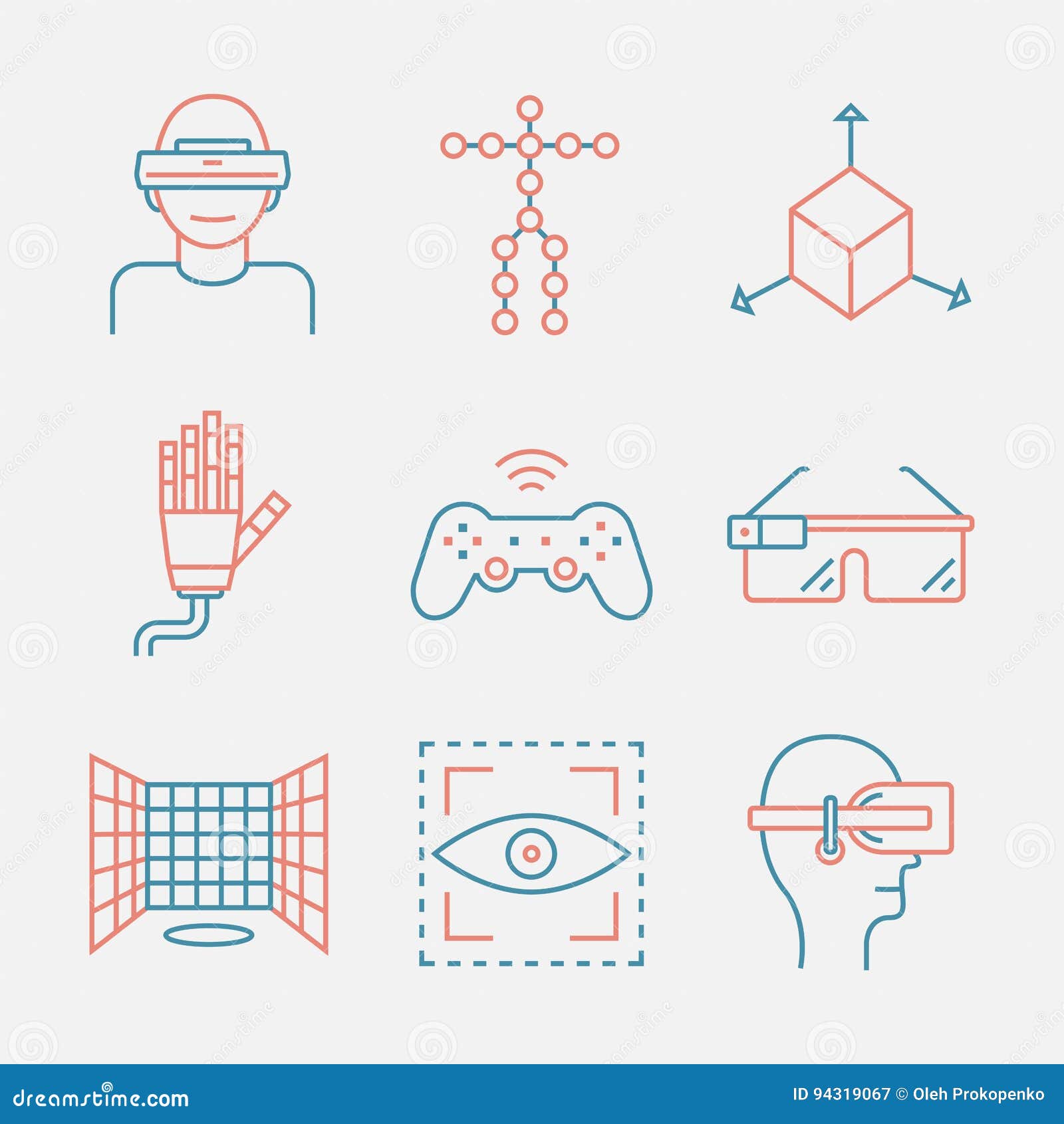 Devices for Virtual Reality. Immersive Multimedia or Computer-simulated ...