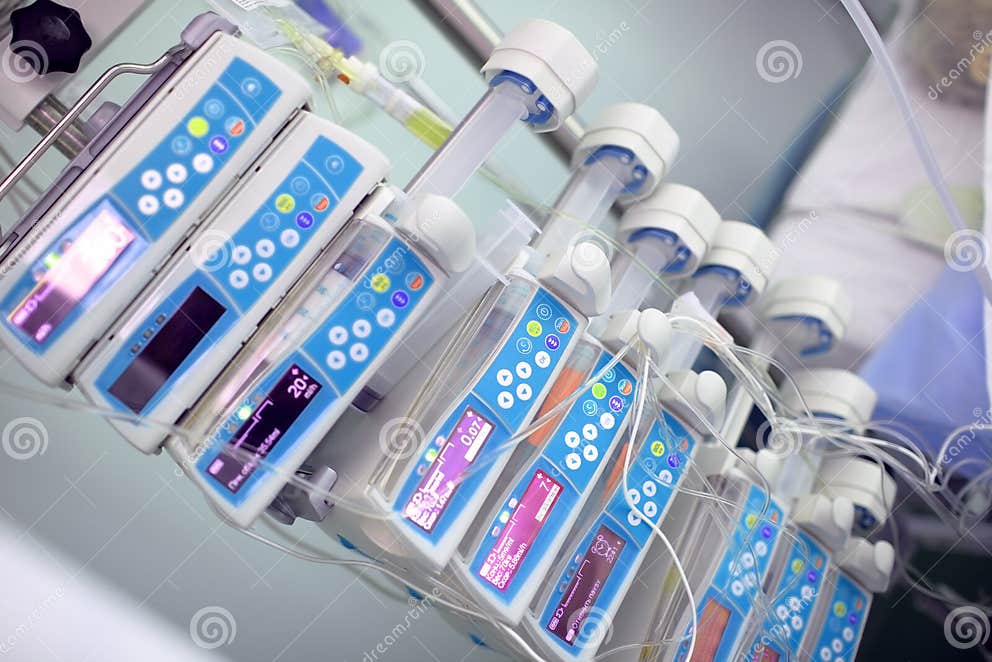 Devices in the ward stock image. Image of injury, emergency - 61439243