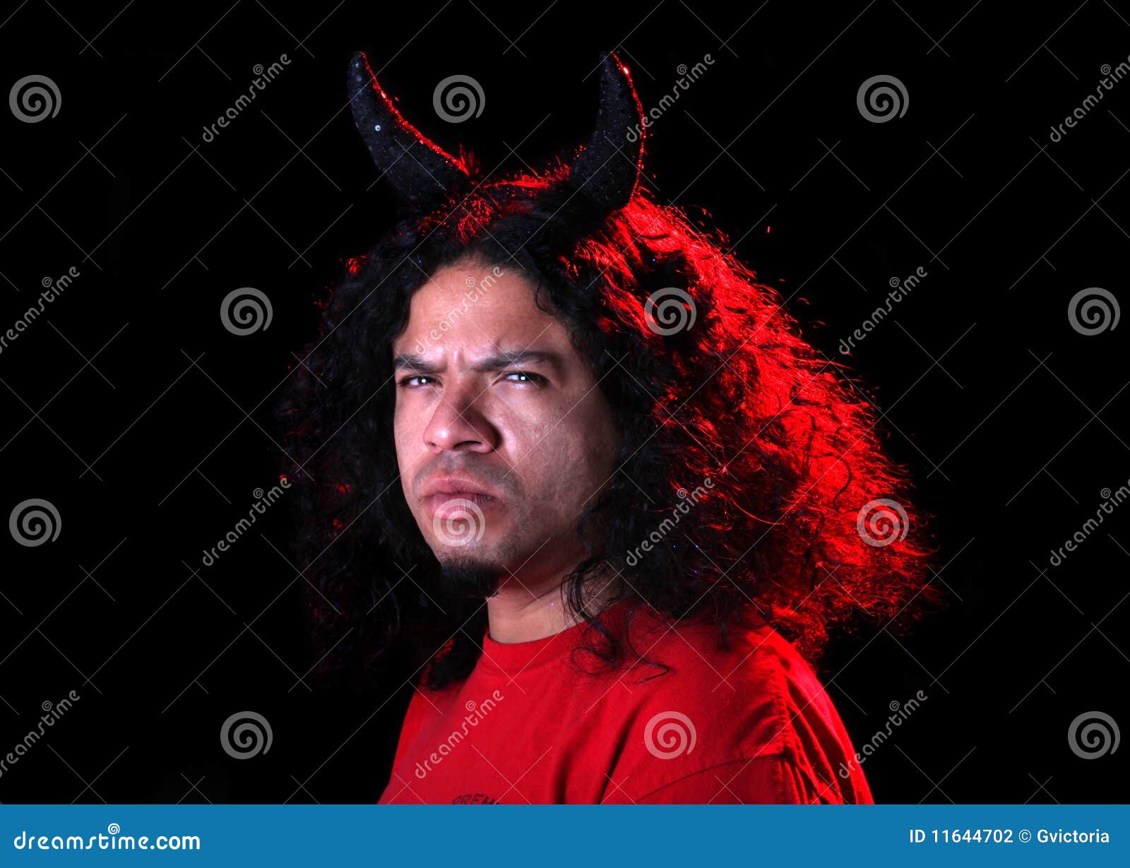 Devil stock photo. Image of light, satan, adult, devil - 11644702
