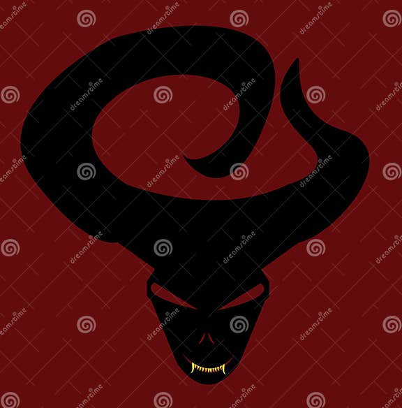 Devil stock illustration. Illustration of devil, nose - 12772475