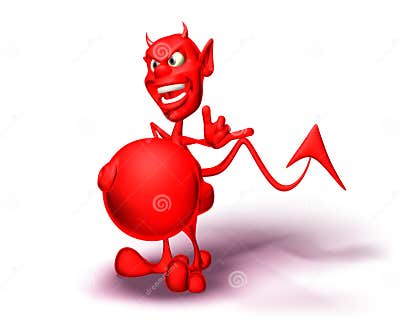 Devil stock illustration. Illustration of devilishly, smiling - 1886814