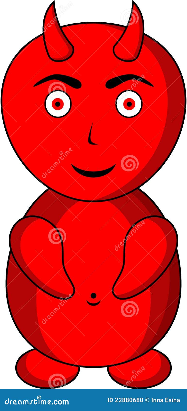 Devil stock vector. Illustration of fear, horror, scared - 22880680
