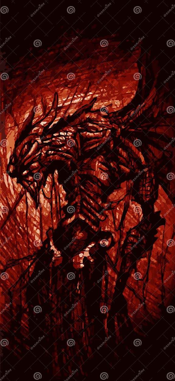 Devil stock vector. Illustration of dark, satan, evil - 7763623