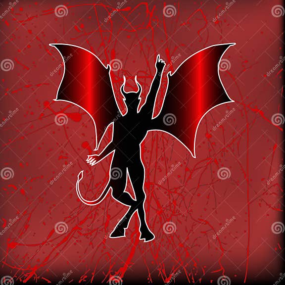 Devil Background stock vector. Illustration of spooky - 15257413