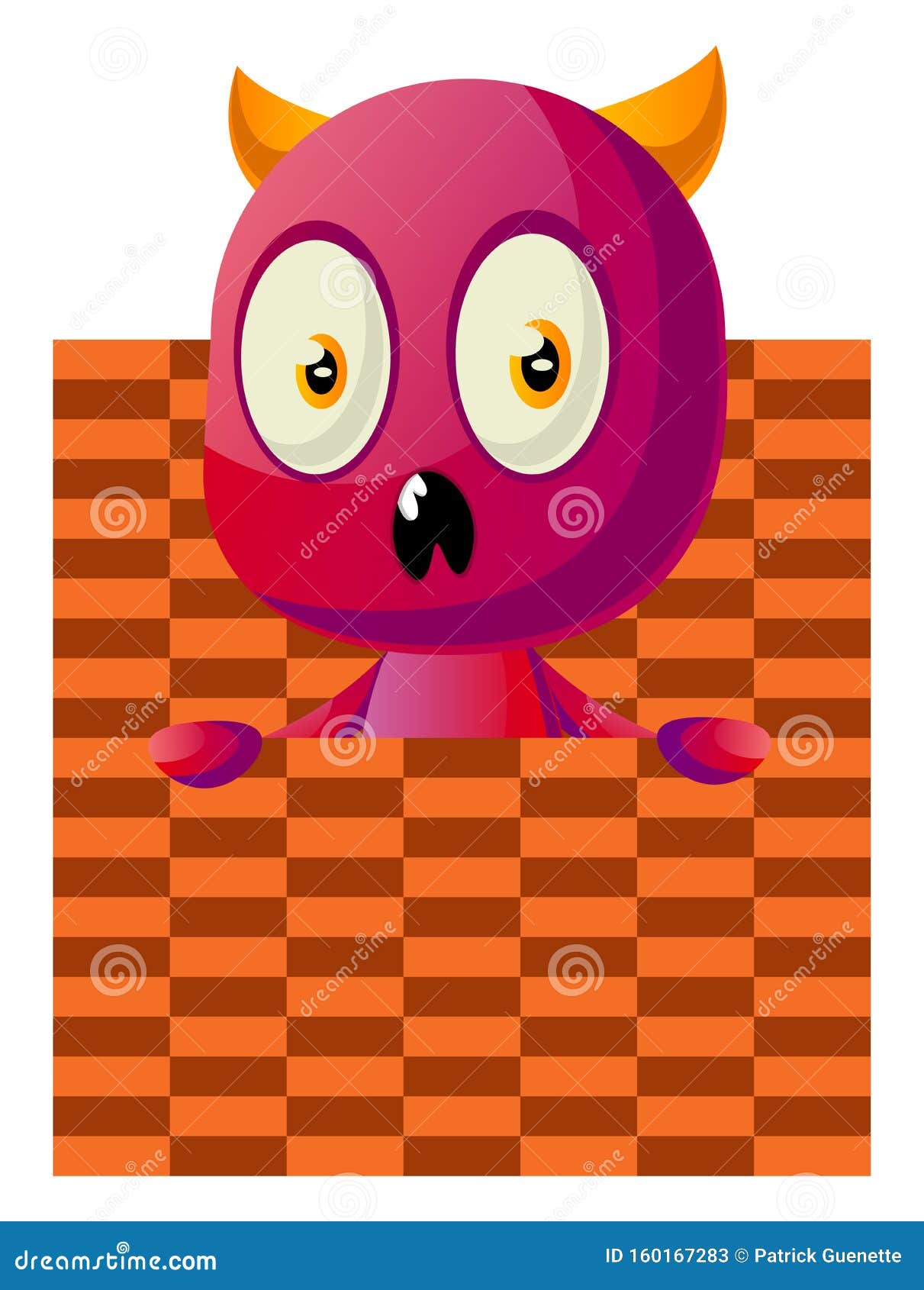 Devil in Box, Illustration, Vector Stock Vector - Illustration of ...
