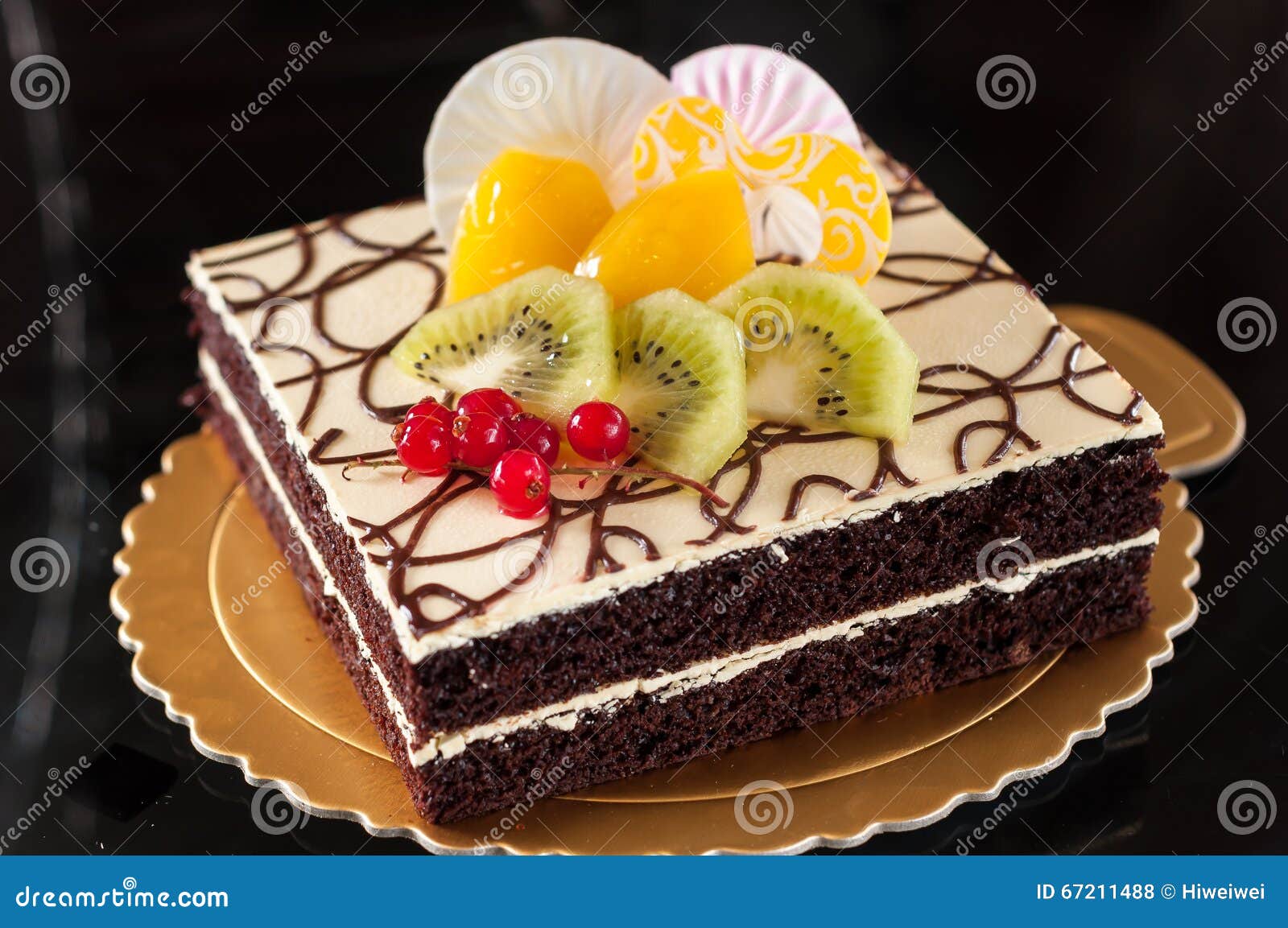 Devil Cake stock photo. Image of dark, devils, creamy - 67211488