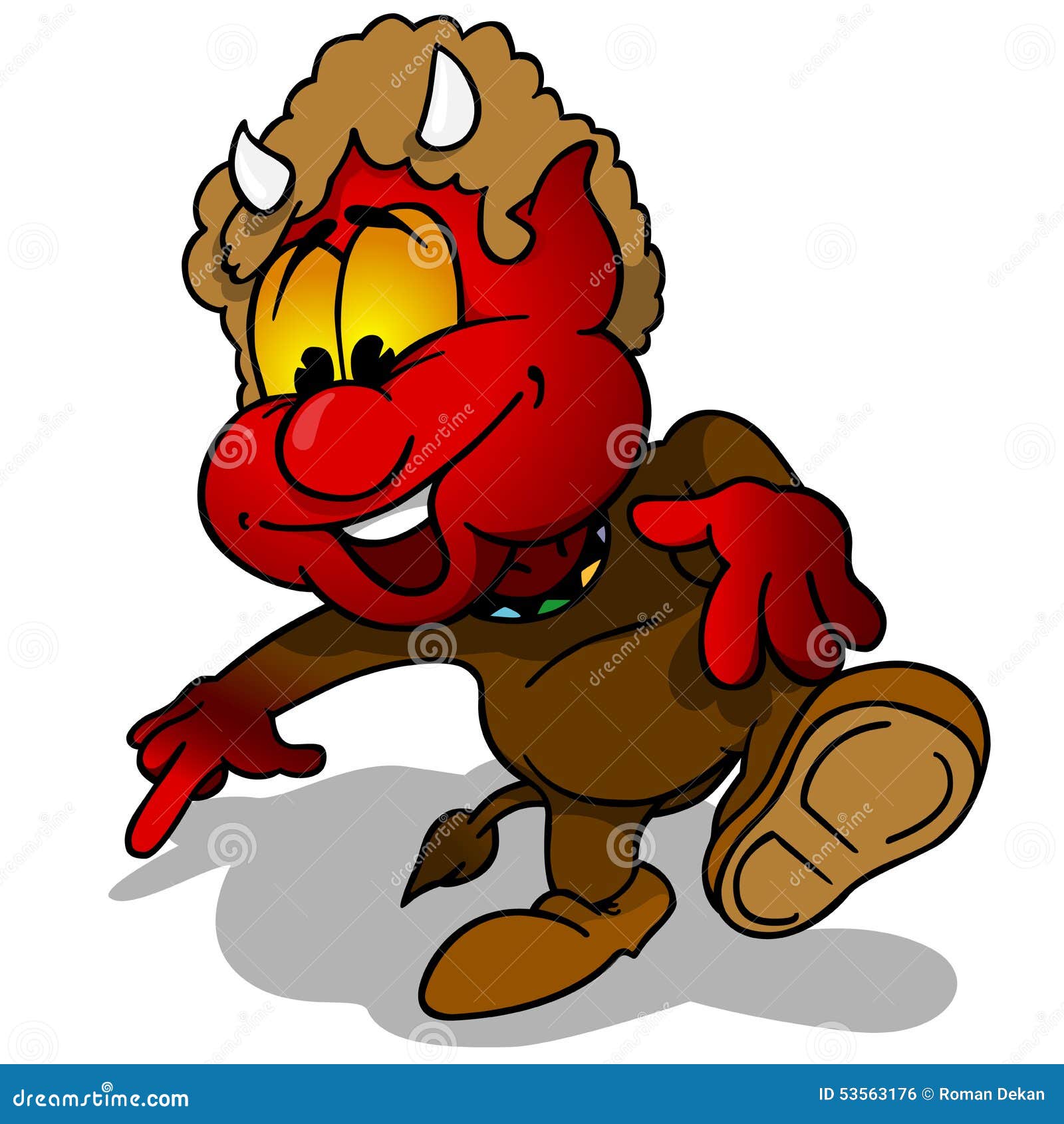 Devil Stock Vector - Image: 53563176