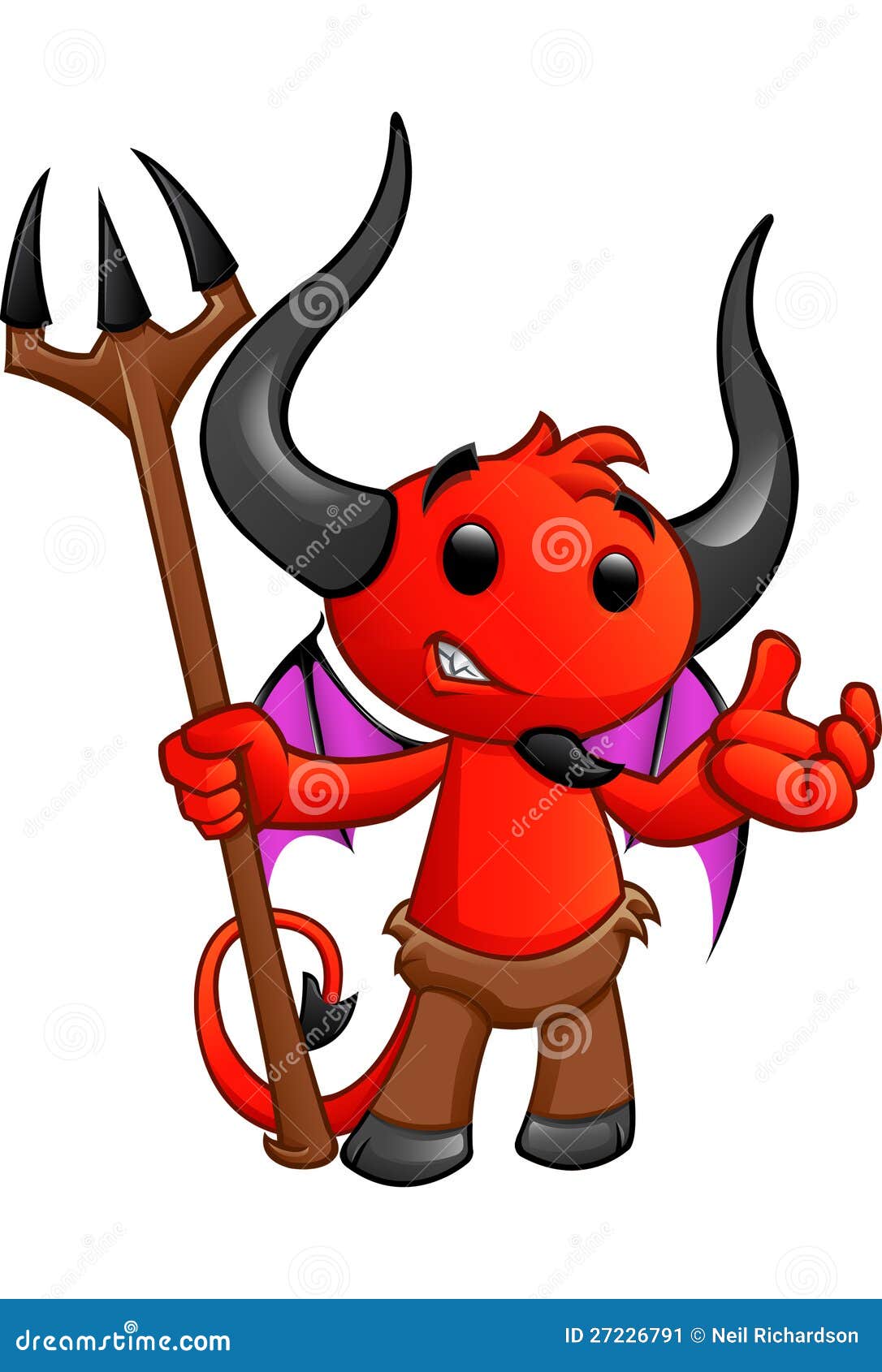 Devil Character - #3 stock vector. Illustration of funny - 27226791