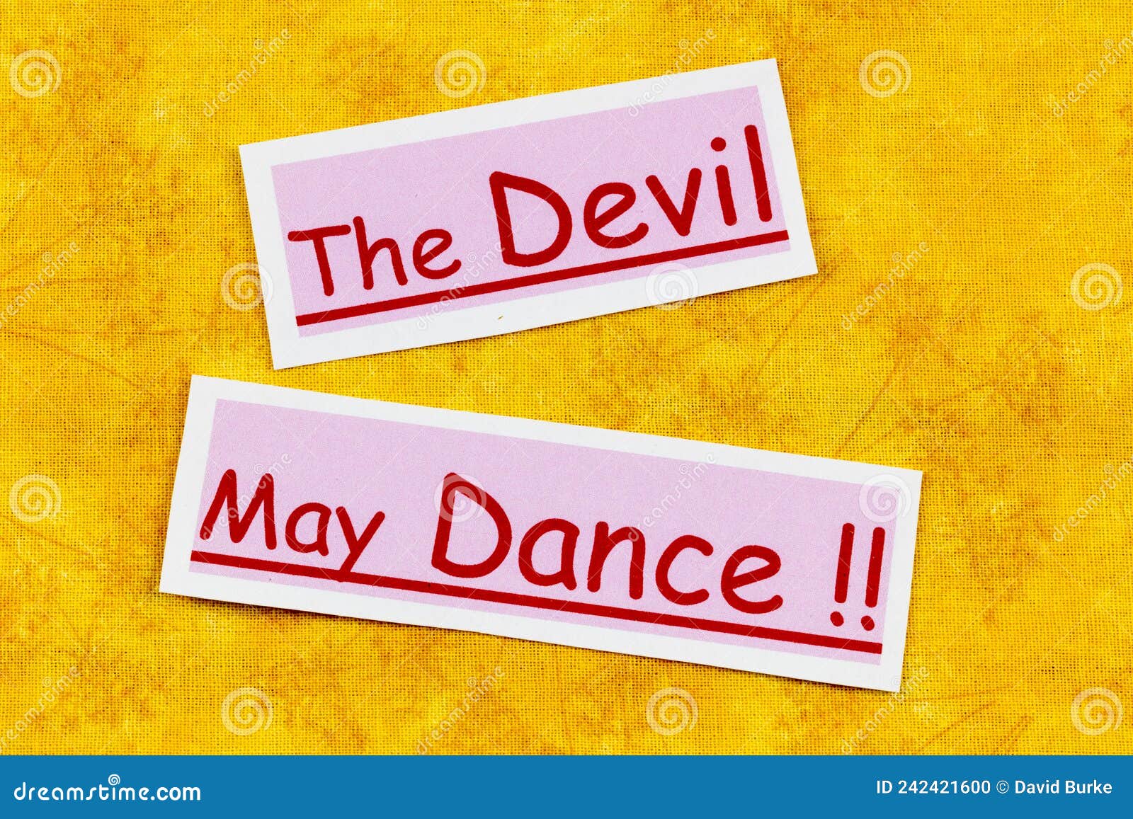 Devil Dance Evil Demon Monster Performance Stock Photo - Image of ...