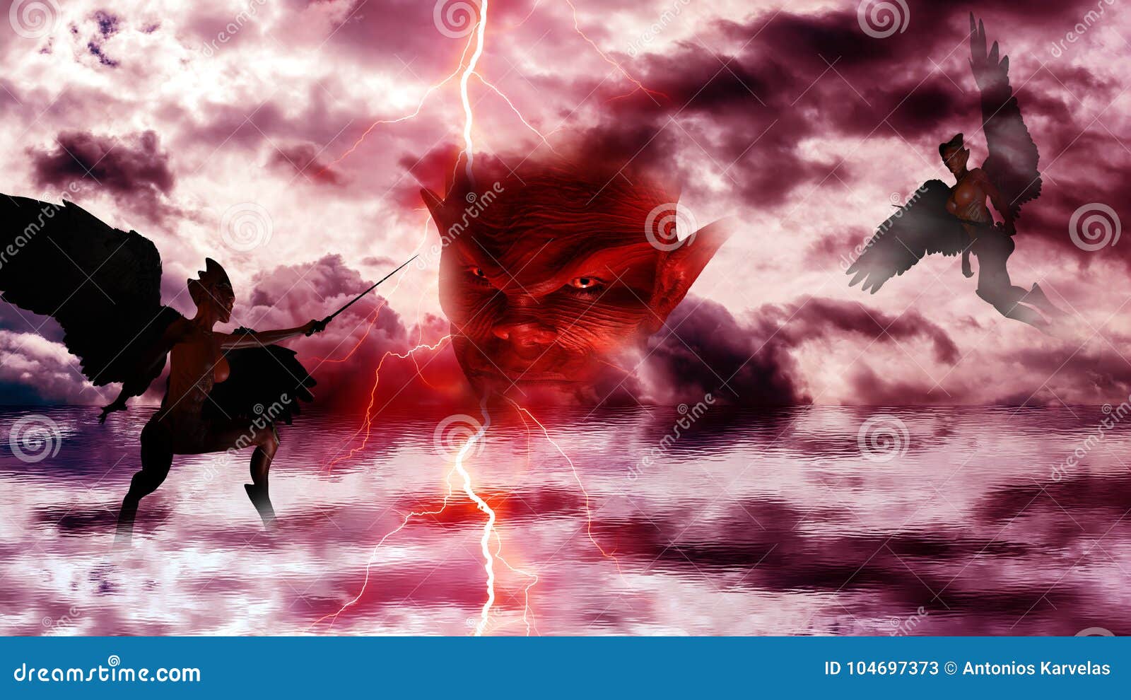 Demons Cartoons, Illustrations & Vector Stock Images - 1995 Pictures to ...