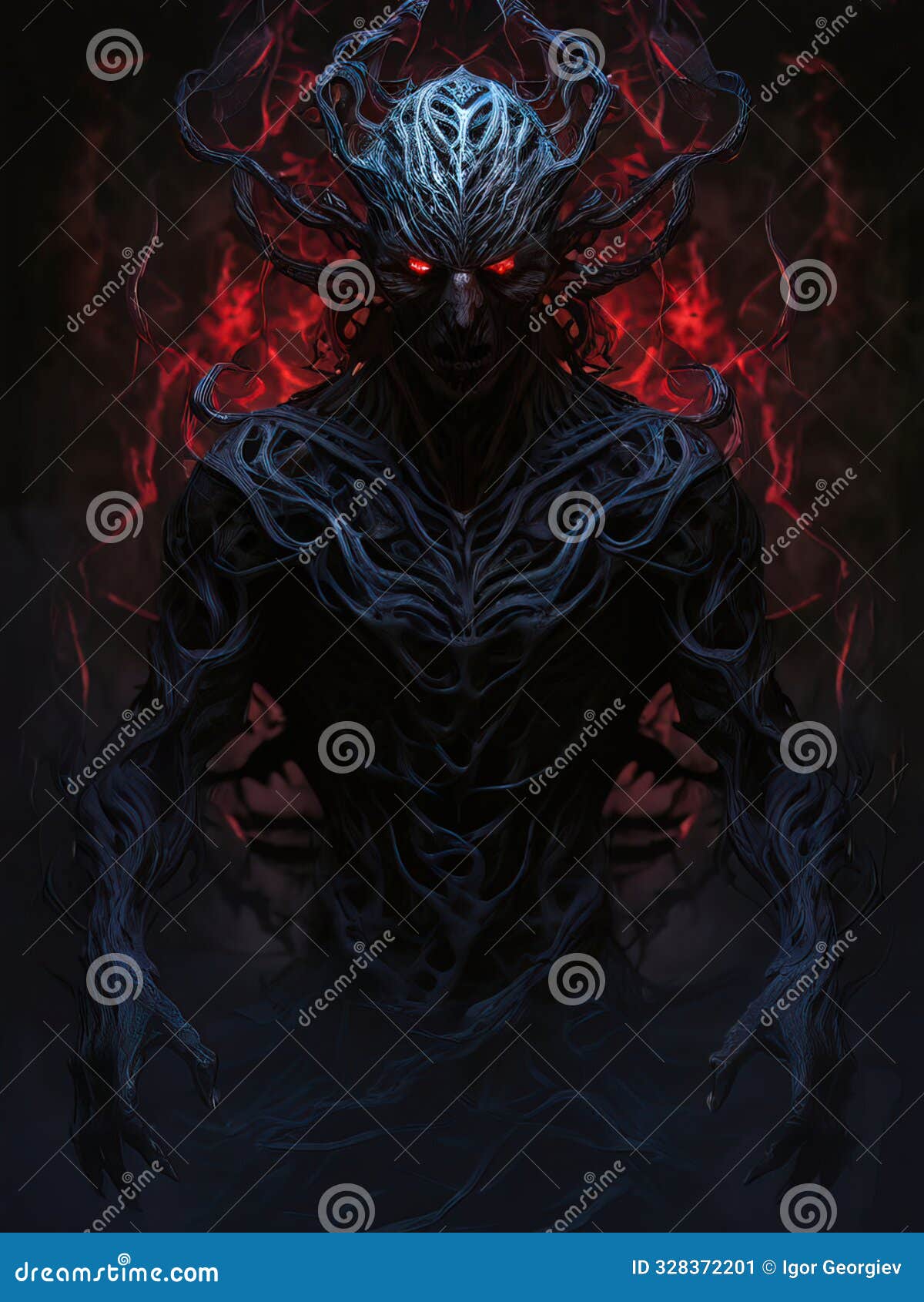 A Demonic Entity that Can Weave Illusions To Confuse and Disorient Its ...