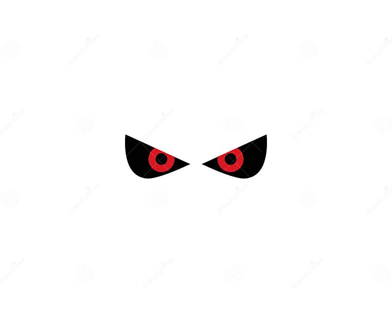 Devil Eye logo vector stock vector. Illustration of logotype - 140836058