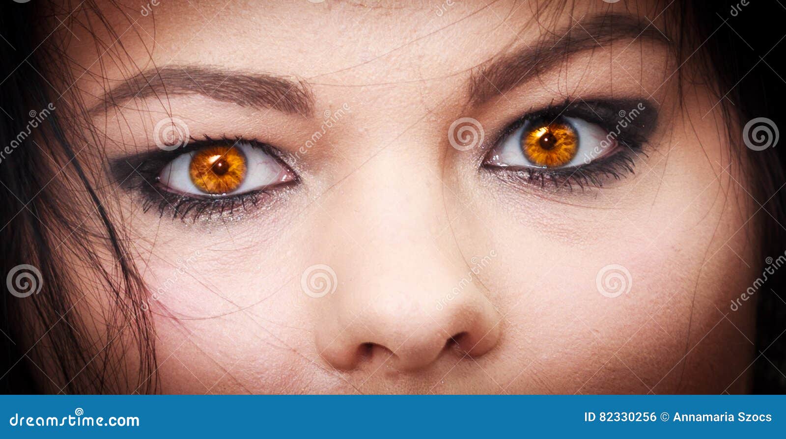 The devil eye stock photo. Image of beautiful, eyeball - 82330256