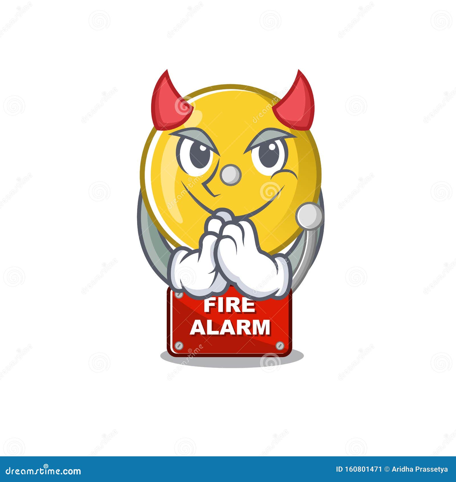 Devil Fire Truck Cartoon In Character Design | CartoonDealer.com #171091457