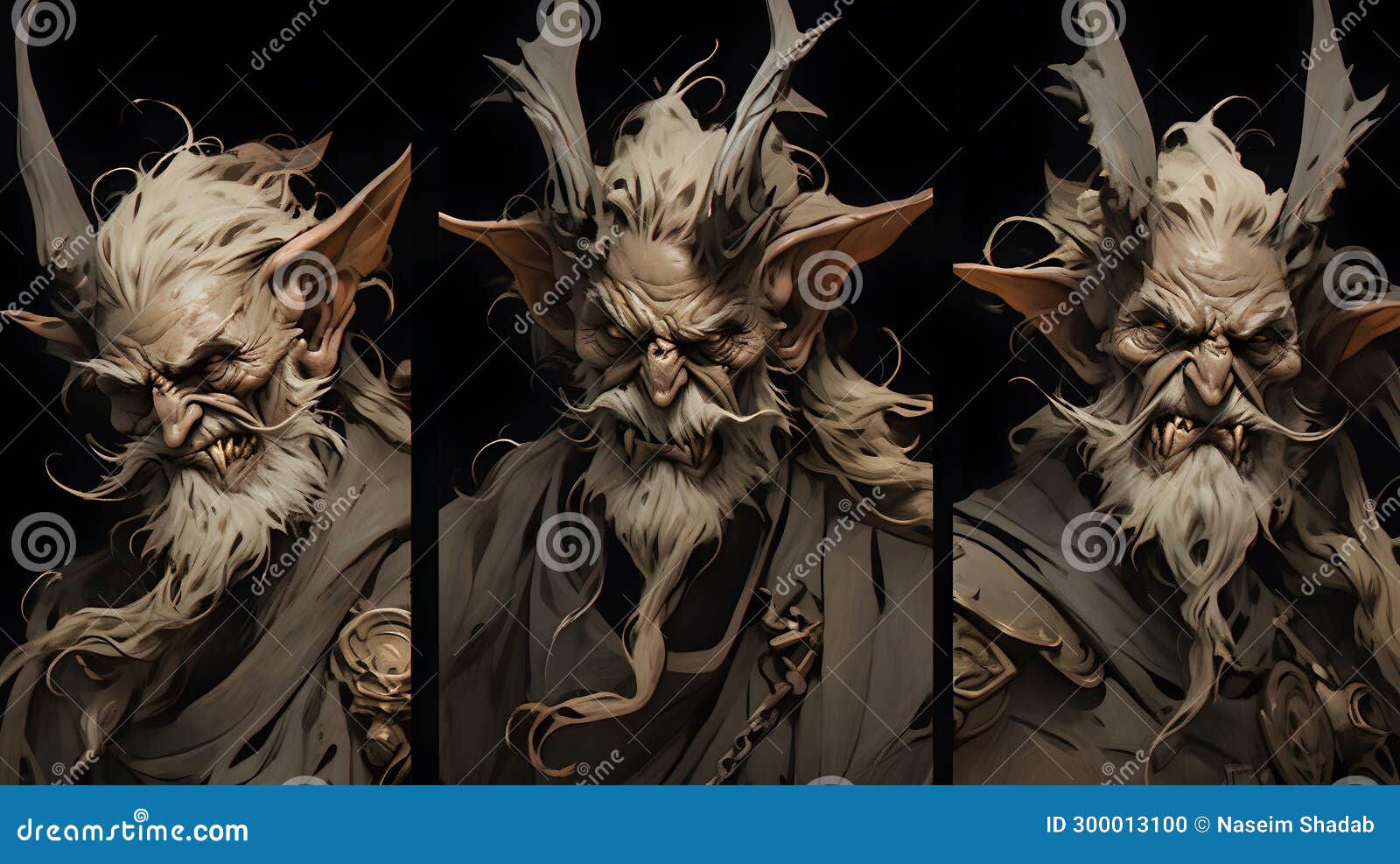 Devil King stock illustration. Illustration of cartoon - 300013100