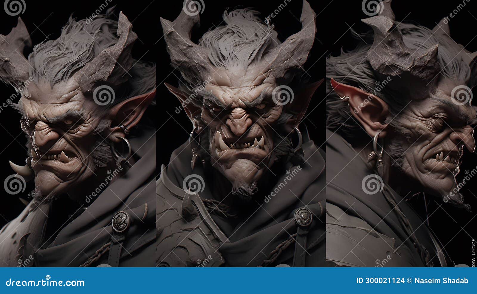 Devil King stock illustration. Illustration of demon - 300021124