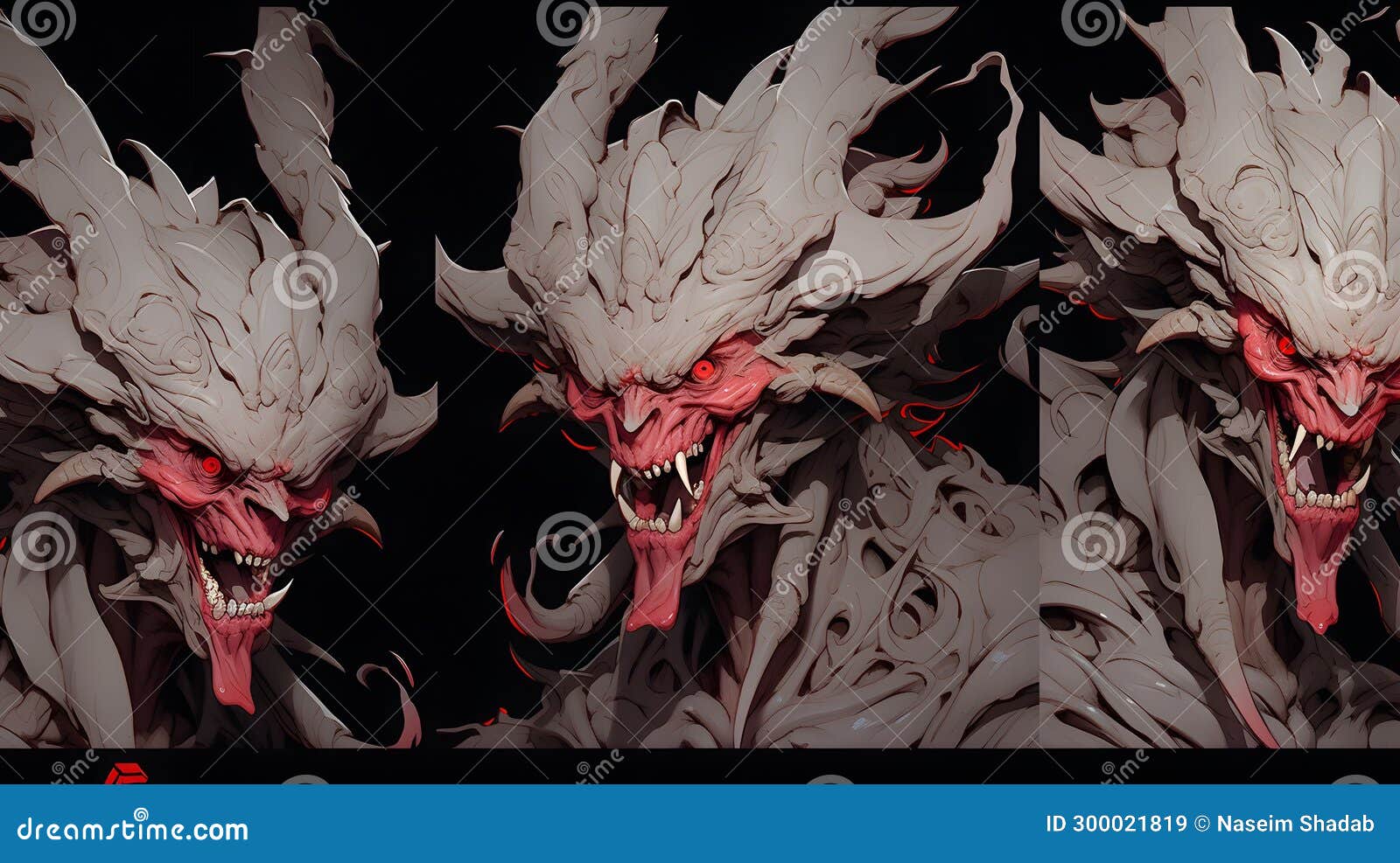 Devil King stock illustration. Illustration of king - 300021819
