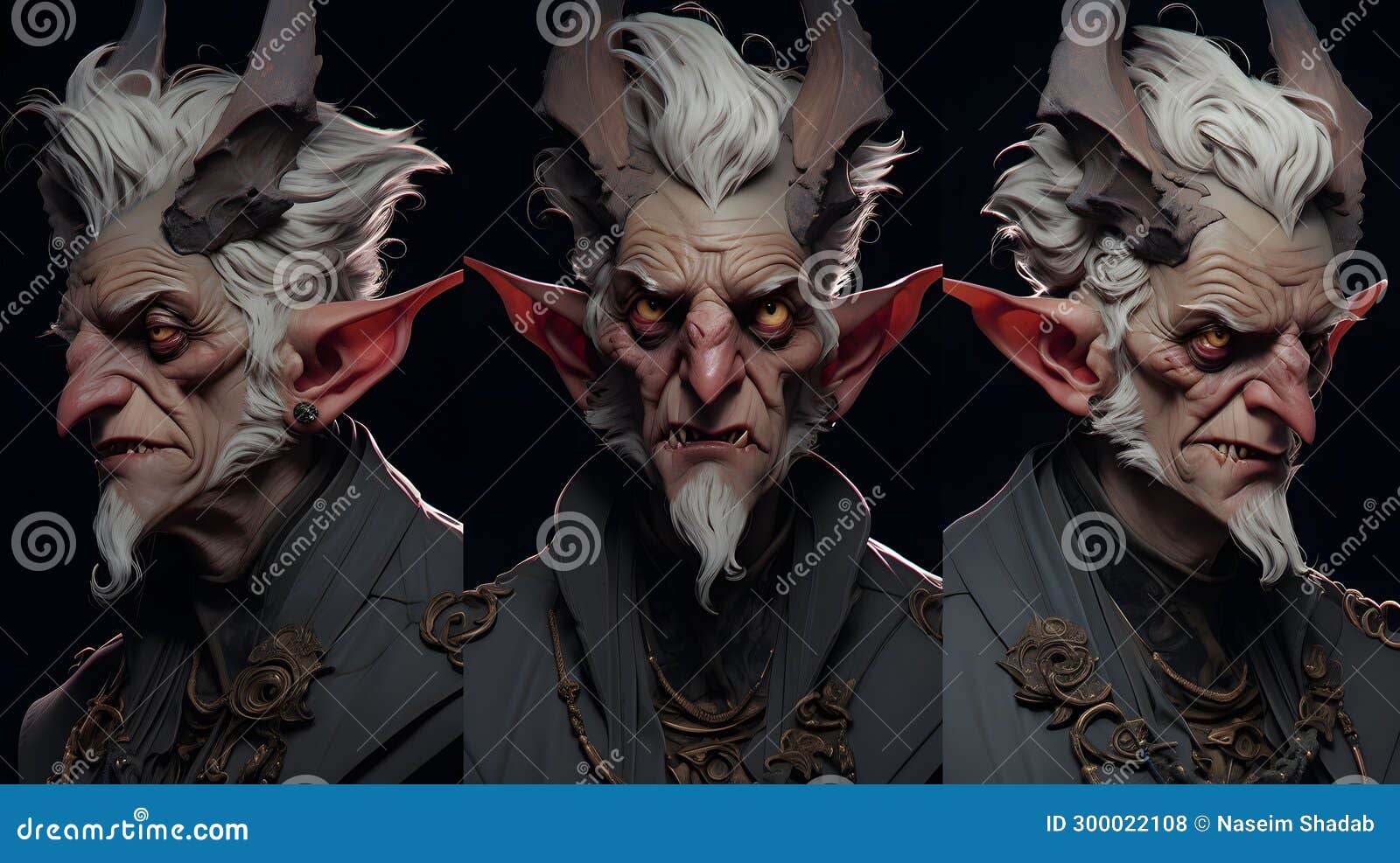 Devil King stock illustration. Illustration of grim - 300022108