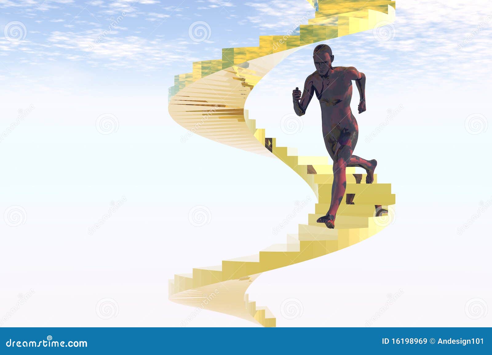 Devil leaving heaven stock illustration. Illustration of open - 16198969