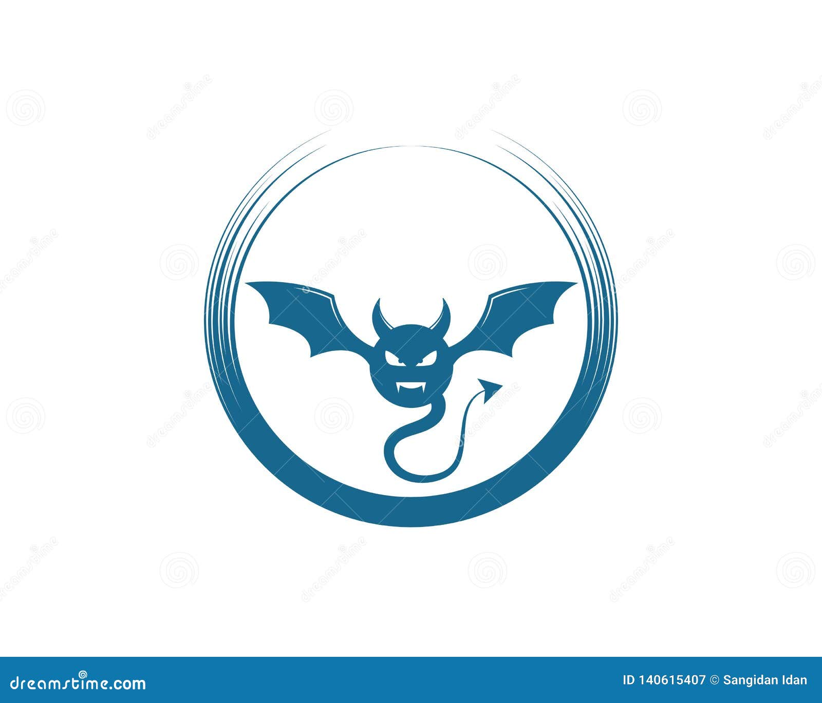 Blue Devils Logo Vector