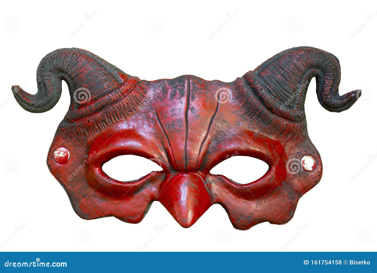 Devil look mask stock photo. Image of devil, dismay - 161754158