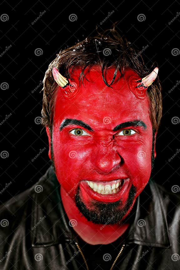 Devil Man stock image. Image of demon, evil, goatee, anger - 11200883