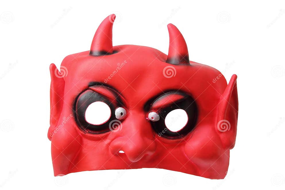 Devil Mask stock photo. Image of ghost, cutout, carnival - 26016046