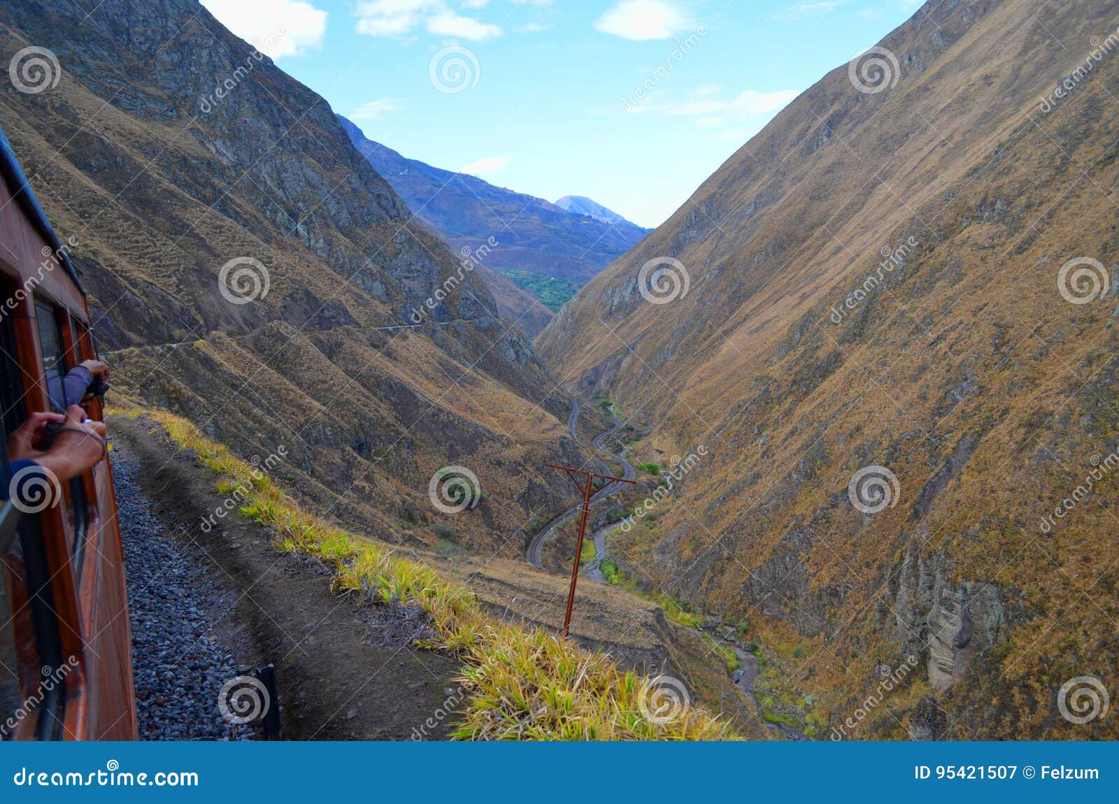 The Devil Nose Train Ride, Ecuador Stock Image - Image of rock, ride ...