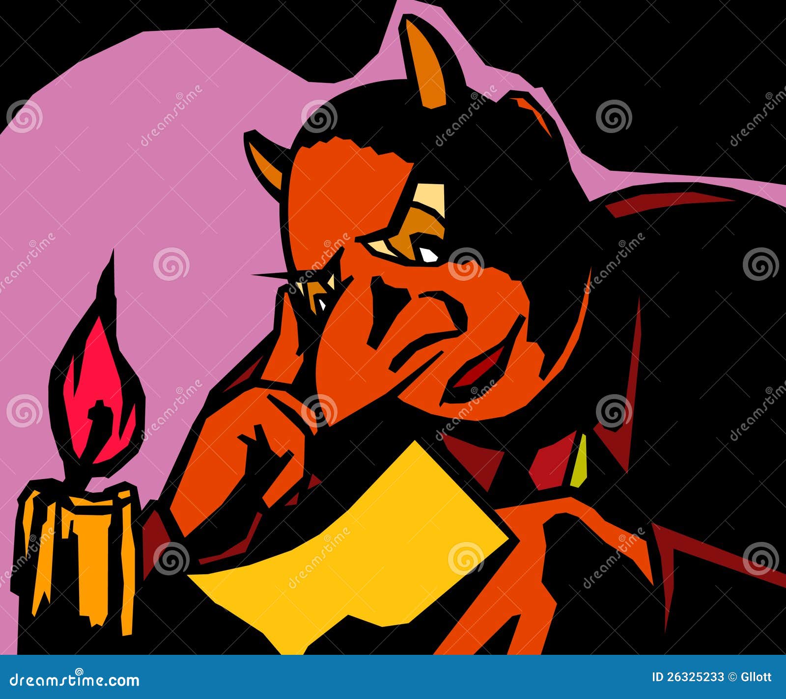 Shock Reading Letter Stock Illustrations – 27 Shock Reading Letter ...