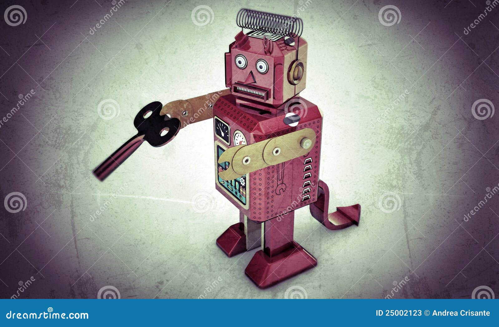 Devil robot stock image. Image of juvenile, automation - 25002123