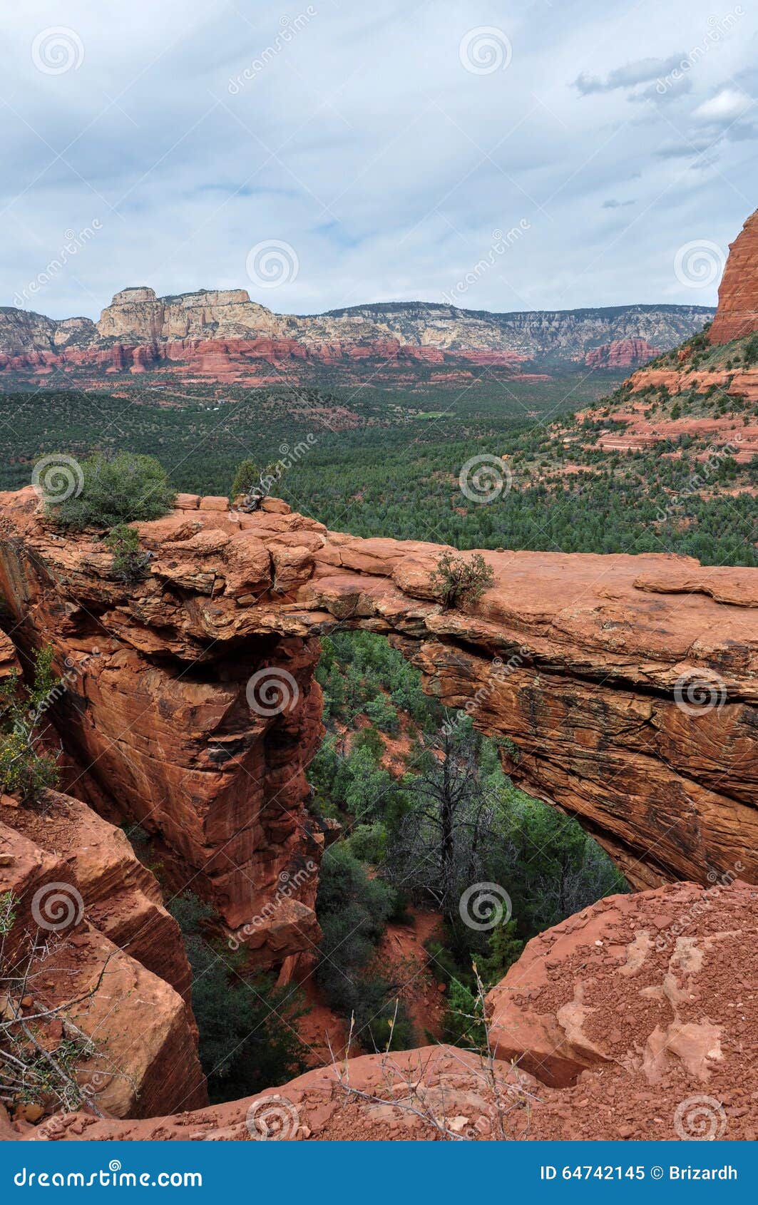 Devil S Arch Bridge, Sedona, Arizona, USA Stock Image - Image of ...