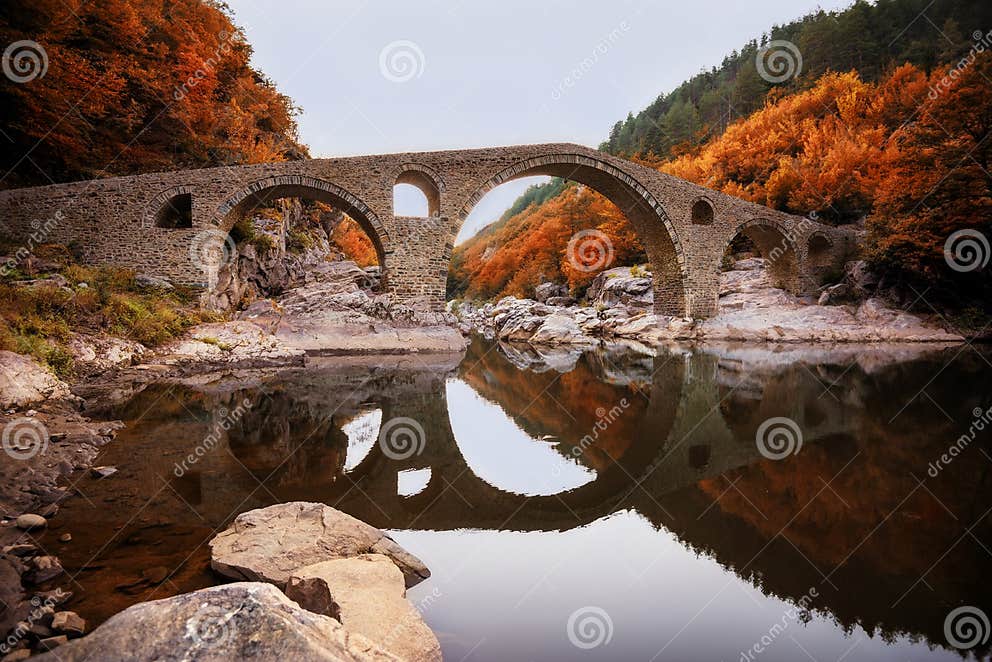 The Devil S Bridge, Bulgaria Stock Image - Image of architectural, silk ...