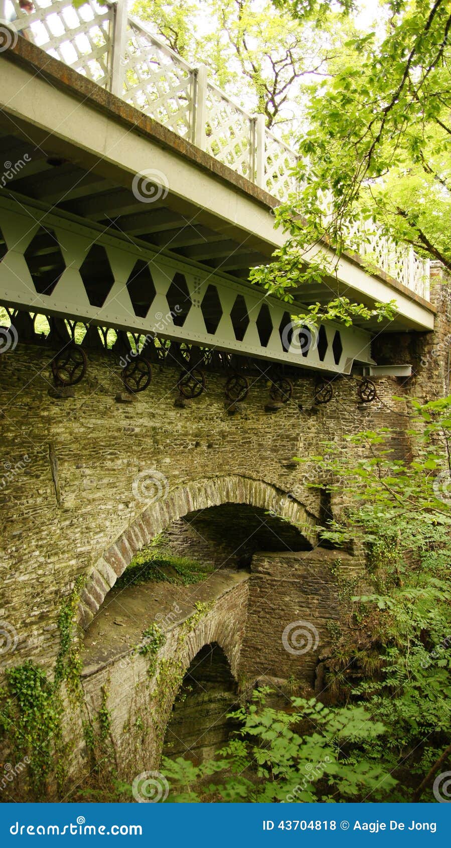 Devil S Bridge Falls in Wales Stock Photo - Image of previous, original ...