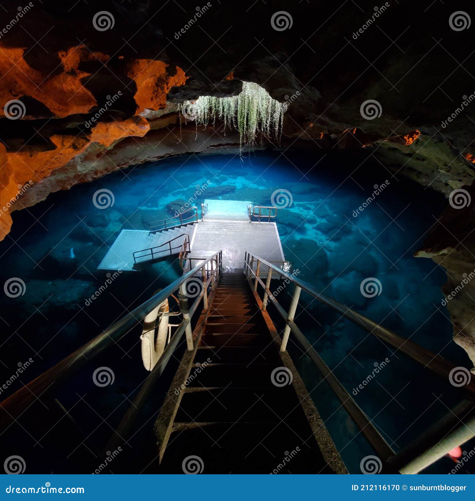 Devil S Den Prehistoric Spring, Florida Editorial Image - Image of ...