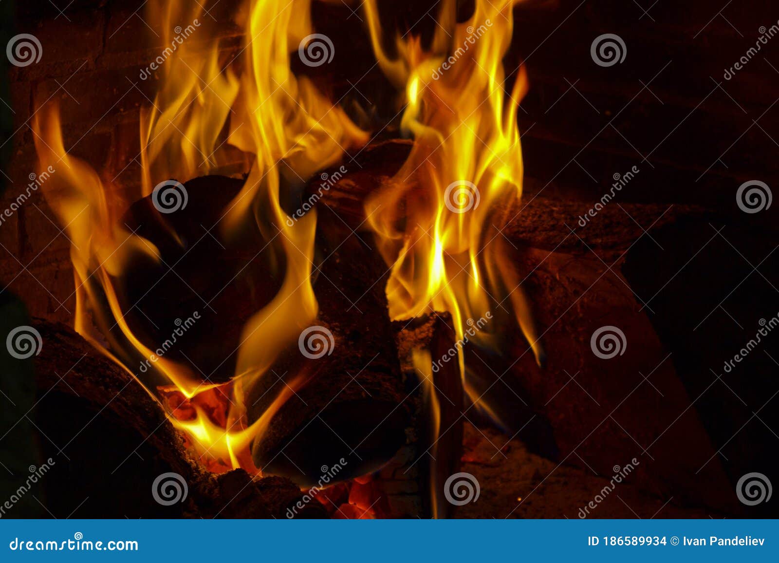 Devil& X27;s Face in the Fire Stock Photo - Image of bonfire, candle ...