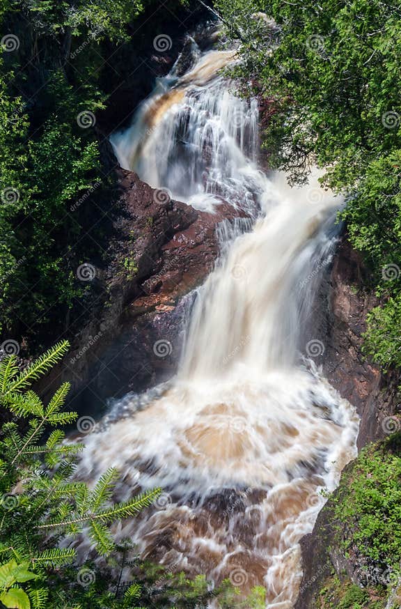 Devil s Kettle stock photo. Image of beautiful, colorful - 77375312