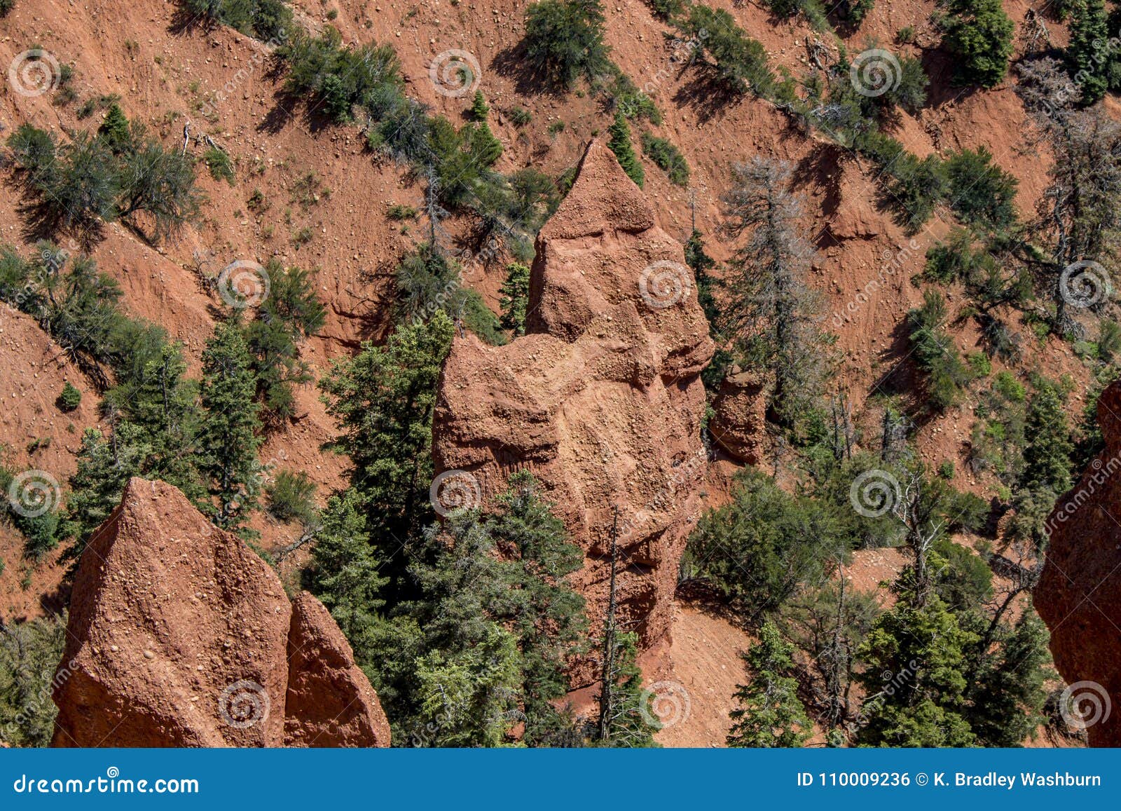 Devil`s Kitchen stock photo. Image of natural, spires - 110009236