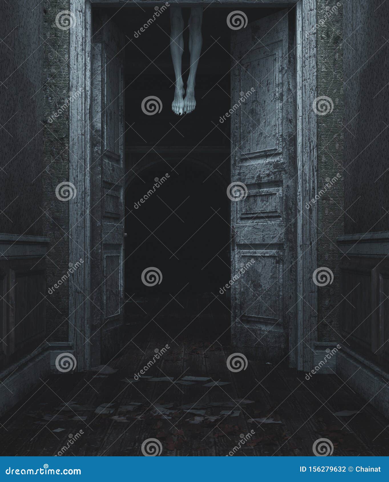 Devil`s legs stock illustration. Illustration of displeased - 156279632