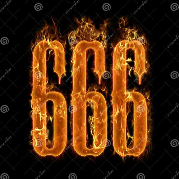 Devil s number 666 stock illustration. Illustration of atheist - 13284740