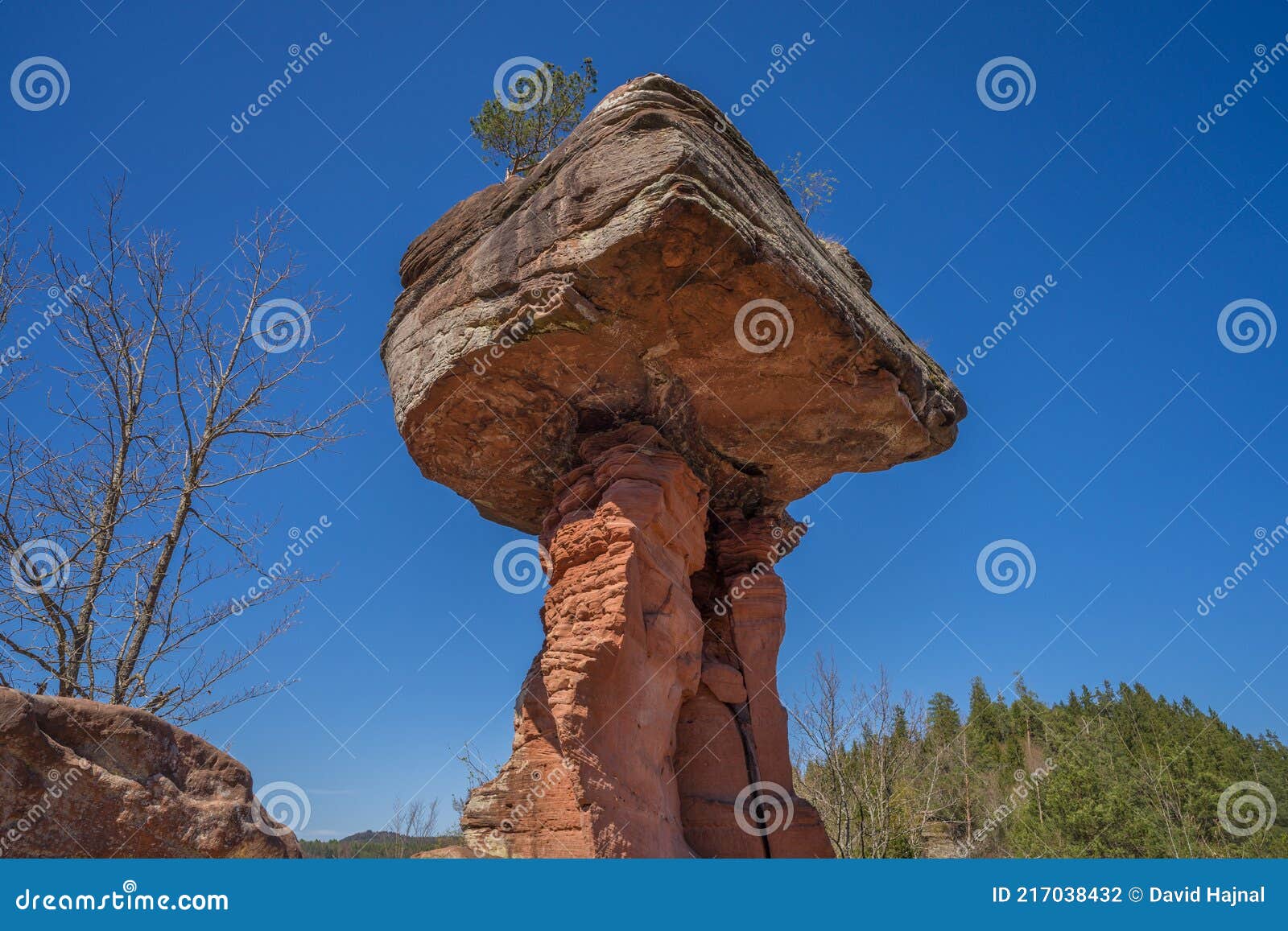 Devil`s Table stock photo. Image of nature, palatinate - 217038432